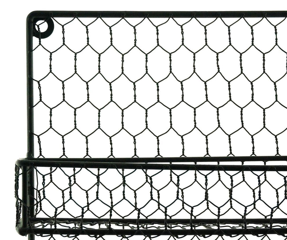 Buy 4 Tier Metal Spice Rack Wall Mount Kitchen Spices Organizer ...